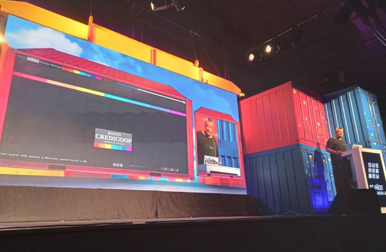 Conferencia de Ansible en Nerdearla 2022 | gcoop | cooperativa + software libre